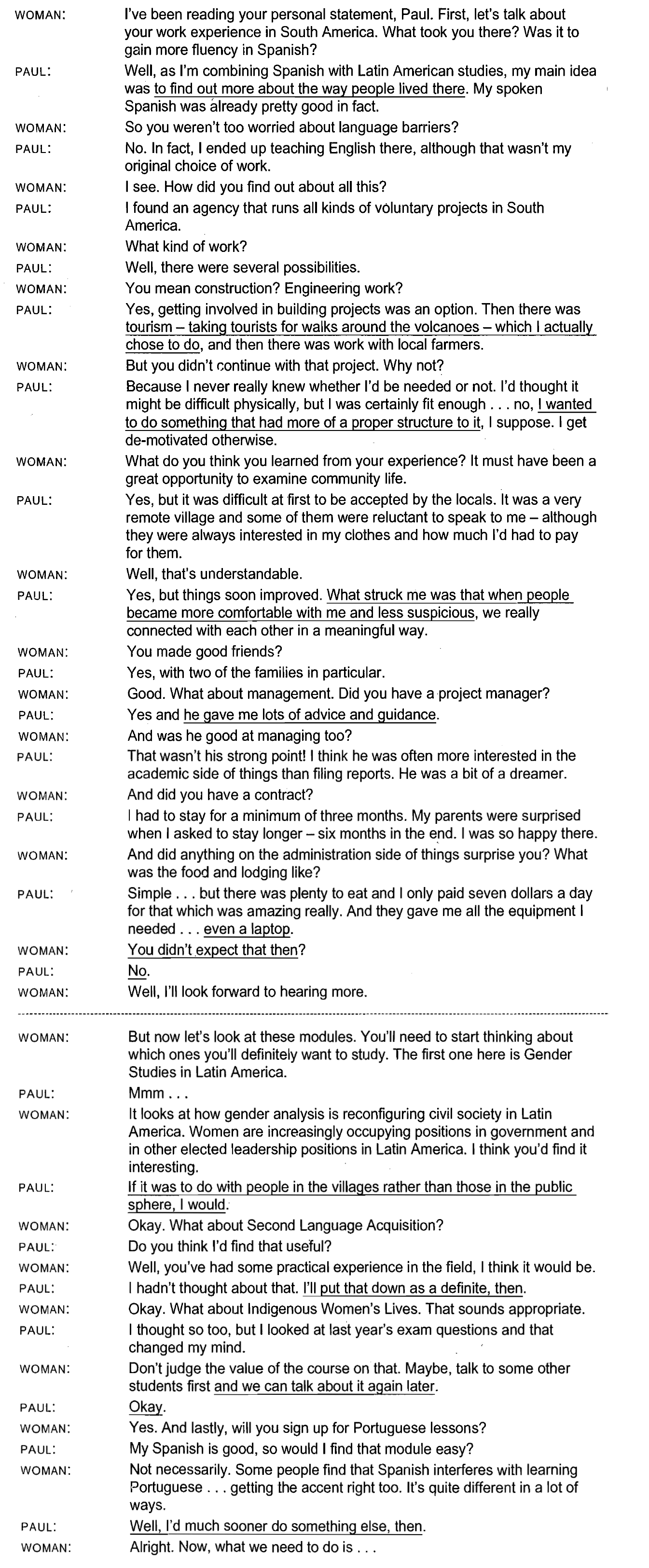 Matching - Practice 6C - Luyện Thi IELTS Miễn Phí